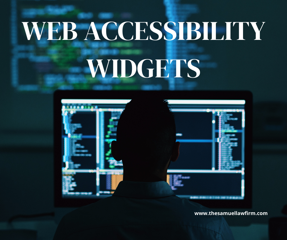 Why Accessibility Widgets may not Help Prevent ADA Lawsuits? - The ... Why Accessibility Widgets may not Help Prevent ADA Lawsuits? - The ...